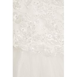 DANAMADE M&auml;dchen Partykleid "DANAMADE Dresses DCHANDRA", wei&szlig;, Gr. 110, Obermaterial: 100% Polyester. Futter: 100% Polyester, Kleider