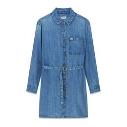 Guess Jeans Kleid Damen Gr&ouml;&szlig;e 34 blue denim Winterkleid