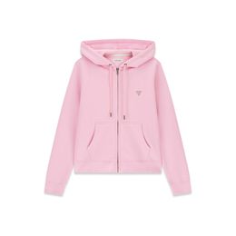 Guess Jeans Sweatjacke Damen Gr&ouml;&szlig;e L ros&eacute;