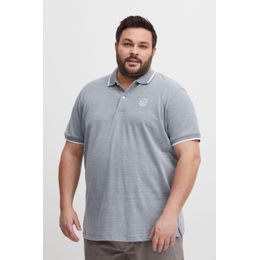Blend Herren Poloshirt "BHNate Big & Tall"denim blau, Gr. 4XL, unifarben, Web, 100% Baumwolle, Shirts, Klassisches Polo-Shirt in gro&szlig;en Gr&ouml;&szlig;en
