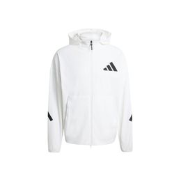 adidas Sportswear Sportjacke 'Z.N.E. Herren Gr&ouml;&szlig;e XL schwarz / wei&szlig;