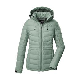 Killtec Damen Steppjacke "KOW 10 WMN QLTD JCKT"rauchmint, Gr. 46, Obermaterial: 100% Polyester;Futter: 100% Polyester;F&uuml;llung: 100% Polyester,