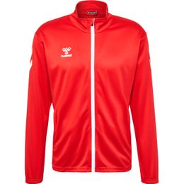 Hummel Damen Trainingsanzug "HMLLOGO SUIT", schwarz, Gr. XXL, Obermaterial: 100% Polyester, Sportanz&uuml;ge, zweiteiliges Set, ohne Kapuze, aus Polyester