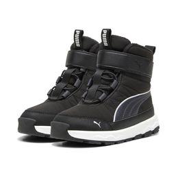 Puma Jungen Stiefel "Puma Evolve Stiefel Kinder", Gr. 28, wei&szlig;, Obermaterial: Textil, Synthetik; Futter: Textil; Innensohle: Textil; Laufsohle: