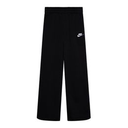 Nike Sportswear Hose 'CLUB' M&auml;dchen Gr&ouml;&szlig;e 122/128 schwarz / wei&szlig;