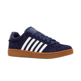 K-Swiss Herren Sneaker "COURT TIEBREAK II SDE", Gr. 43navaca, bwht, gum, Leder, Schuhe