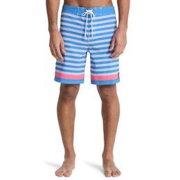 Quiksilver Herren Boardshorts "Original Btz Stripe 18"", blau, Gr. 33, Obermaterial: 92% Polyester, 8% Elasthan., Hosen