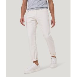 Pierre Cardin Herren 5-Pocket-Jeans "PC-Lyon", wei&szlig;, Gr. 34, unifarben, Web, Obermaterial: 70% Baumwolle, 21% Lyocell, 7% Polyester, 2% Elasthan,