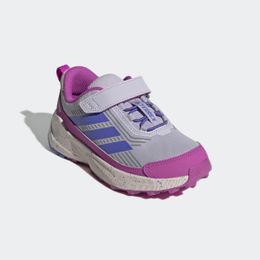 adidas terrex Kinder Wanderschuh "TERREX TRAILMAKER 2", Gr. 40silber dawn, semi cobalt blau, lila burst, Synthetik, Textil, Schuhe, f&uuml;r Kinder &