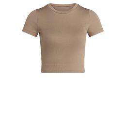 adidas Performance Funktionsshirt 'Essentials' Damen Gr&ouml;&szlig;e XL cappuccino