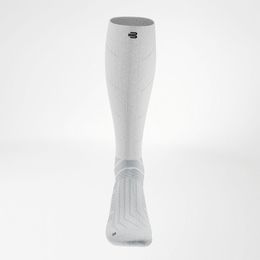 Bauerfeind Herren Sportsocken "RUN PERFORMANCE COMPRESSION SOCKS", Gr. 38wei&szlig;, l, Obermaterial: 77% Polyamid, 18% Polypropylen, 5% Elasthan, Socken,