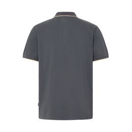 Blend Herren Poloshirt "BHEDIN POLO S/S", grau, Gr. XXL, unifarben, Jersey, Obermaterial: 100% Baumwolle, Shirts, mit Polokragen, aus Baumwolle und