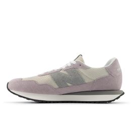 New Balance Herren Sneaker "237", Gr. 45,5, rosa, Leder, Synthetik, Textil, Schuhe