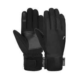Reusch Damen Skihandschuhe "Lively R-TEX XT TOUCH-TEC", silber, Gr. 6, 91% Polyester, 6% Lederimitat, 3% Elasthan, Handschuhe, mit wasserdichter und