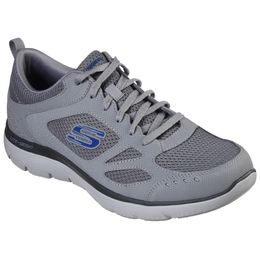 Skechers Herren Sneaker "Summits-South Rim", Gr. 40, grau, Leder, Textil, Schuhe, Freizeitschuh, Halbschuh, Schn&uuml;rschuh im modernen Materialmix