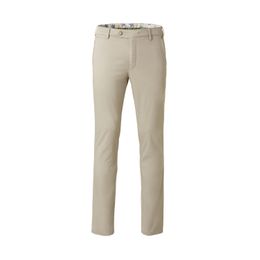 MEYER Herren Chinos "BONN Art.1-5063", beige, Gr. 31, unifarben, 97% Baumwolle, 3% Elasthan, Hosen, mit buntgewebtem Innenfutter