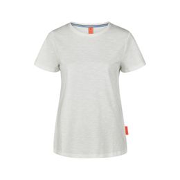 SALZHAUT Damen T-Shirt "Shirt TELGEN - UNI", wei&szlig;, Gr. L, Obermaterial: 100% Baumwolle CO., Shirts