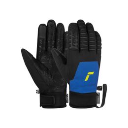 Reusch Damen Skihandschuhe "Raptor R-TEX XT TOUCH-TEC", blau, Gr. 10, mehrfarbig, 92% Polyester, 3% Polyamid, 3% Lederimitat, 2% Elasthan,