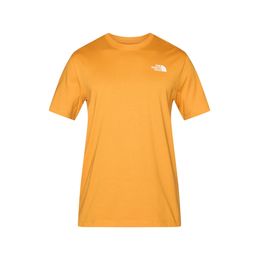 The North Face T-Shirt 'EVOLUTION BOX NSE' Herren Gr&ouml;&szlig;e L orange / schwarz / wei&szlig;