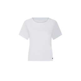 G-Star Raw G-STAR Damen Pyjama "SUNSTONE, RELAXED TEE & SLEEP SHORTS SET", Gr. XLhellwei&szlig;, schwarz, Jersey, Obermaterial: 95% Baumwolle, 5% Elasthan, unifarben,