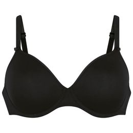 Rosa Faia Damen B&uuml;gel-BH "Selma Pure", Gr. 95schwarz, Spacer, Obermaterial: 65% Polyester, 23% Polyamid, 12% Elasthan, unifarben, BHs, Spacer Schale,