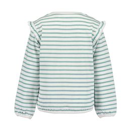 Blue Seven M&auml;dchen Sweater "Sweatshirt"0001, wei&szlig;, Gr. 116, 100% Baumwolle, Sweatshirts