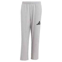 adidas Sportswear Sporthose 'Essentials' Herren Gr&ouml;&szlig;e M hellgrau / schwarz