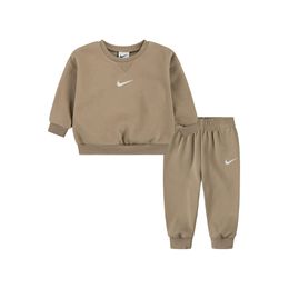 Nike Sportswear Jogginganzug 'ESSENTIAL' Jungen Gr&ouml;&szlig;e 110/116 creme / sand