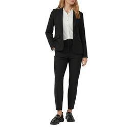 Damen Jackenblazerschwarz, Gr. 40, s.Oliver BLACK LABEL, unifarben, Web, Obermaterial: 62% Polyester, 33% Viskose, 5% Elasthan. Futter: 100%