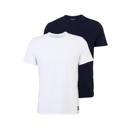 Emporio Armani T-Shirt Herren Gr&ouml;&szlig;e XL navy / wei&szlig;