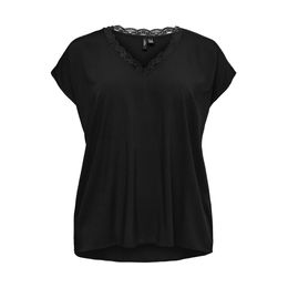 Vero Moda Curve T-Shirt 'VMCBELLA' Damen Gr&ouml;&szlig;e 7XL schwarz