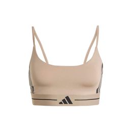 adidas Performance Sport-BH 'Hyg' Damen Gr&ouml;&szlig;e XL cappuccino / schwarz