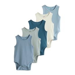 next Body Jungen Gr&ouml;&szlig;e 56 rauchblau / taubenblau / petrol / mint / wollwei&szlig;