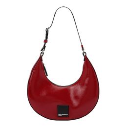 KARL LAGERFELD JEANS Schultertasche 'GLOSSY' Damen Gr&ouml;&szlig;e One Size rot