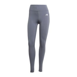 adidas Performance Sporthose 'Opt Ess' Damen Gr&ouml;&szlig;e L rauchblau / wei&szlig;