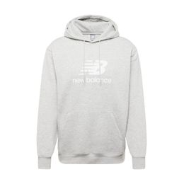 New Balance Sweatshirt 'Essentials' Herren Gr&ouml;&szlig;e S graumeliert / wei&szlig;