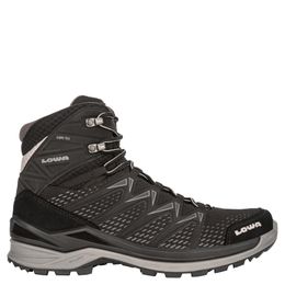 Lowa Herren Wanderschuh "INNOX PRO GORE-TEX MID", Gr. 47, schwarz, Synthetik, Textil, Schuhe, wasserdicht dank Gore-Tex Membrane
