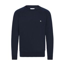 Kronstadt Herren Strickfleece-Pullover "Strickpullover KSEmil", blau, Gr. XXXL, Obermaterial: 100% Baumwolle CO., Pullover