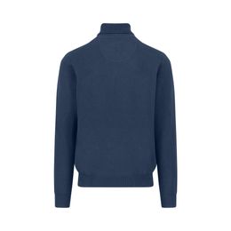 Fynch-Hatton Herren Strickpullovernight, Gr. 4XL, unifarben, Strick, Obermaterial: 100% Baumwolle, Pullover, mit Logo Stickerei