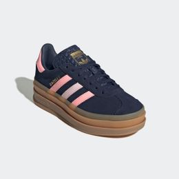 M&auml;dchen Plateausneaker "GAZELLE BOLD", adidas originals, Gr. 38, rosa, Leder, Synthetik, Schuhe, f&uuml;r Kinder & Jugendliche