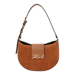K by KARL LAGERFELD Karl Lagerfeld Schultertasche Damen Gr&ouml;&szlig;e One Size cognac