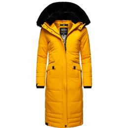 Navahoo Damen Wintermantel "Fahmiyaa", gelb, Gr. S, Oberstoff: 100% Polyester. Futter: 100% Polyester. Wattierung: 100% Polyester. &Auml;rmelfutter: 100%