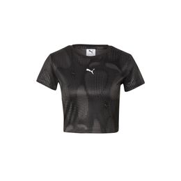 Puma T-Shirt 'Dare To' Damen Gr&ouml;&szlig;e XS grau / schwarz / wei&szlig;