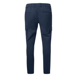 Pierre Cardin Herren Cargohose "PC-Cean", blau, Gr. 32, unifarben, Web, Obermaterial: 97% Baumwolle, 3% Elasthan, Hosen, mit hohem Komfort dank