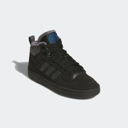 M&auml;dchen Winterboots "RAPID COURT MID WINTERIZED", adidas Sportswear, Gr. 38,5, schwarz, Synthetik, Schuhe, Sneaker, Schn&uuml;rboots, Winterschuhe, f&uuml;r