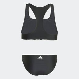 M&auml;dchen Bustier-Bikini "BB BK S Y", schwarz, Gr. 152, adidas Performance, Obermaterial: 78% Polyamid, 22% Elasthan, Bikini-Sets