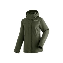 Maier Sports Damen Winterjacke "Lisbon", gr&uuml;n, Gr. 50, 100% Polyester, Jacken, warme Damen Jacke, wattierte Regenjacke, wasserdicht + atmungsaktiv