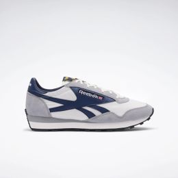 Reebok CLASSIC Herren Sneaker "AZTEC II", Gr. 45,5, blau, Leder, Synthetik, Textil, Schuhe