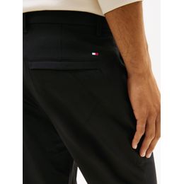 Tommy Hilfiger Herren Chinohose "DENTON"schwarz, Gr. 31, Web, Obermaterial: 53% Elastomultiester, 47% Polyester, Hosen, feuchtigkeitsableitend,