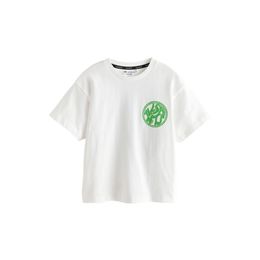 Smallsaints T-Shirt Jungen Gr&ouml;&szlig;e 122 gr&uuml;n / wei&szlig;